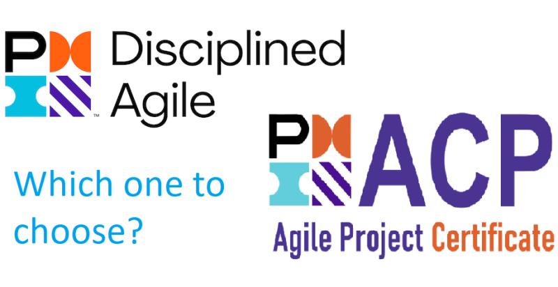 Disciplined Agile Scrum Master and PMI Agile Certified Practitioner ...